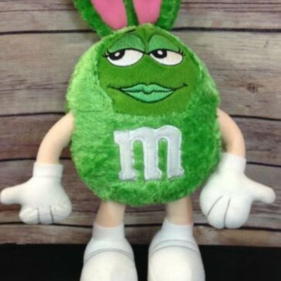 M&M'S | Toys | Mm Bunny Rabbit Plush Stuffed 5 Bunny Ears Mms Easter ...